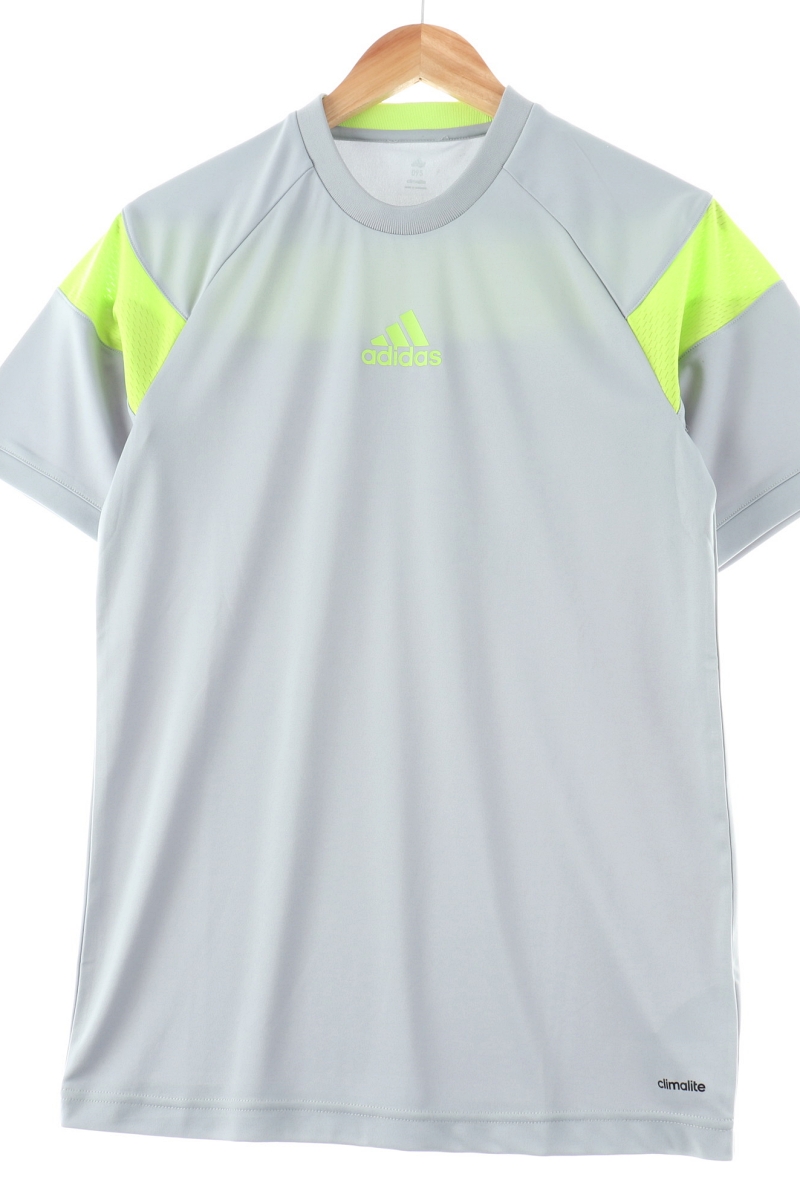 (M) 아디다스 반팔 티셔츠 그레이 기능성 한정판-ED0A | 세컨웨어(헬로마켓)
