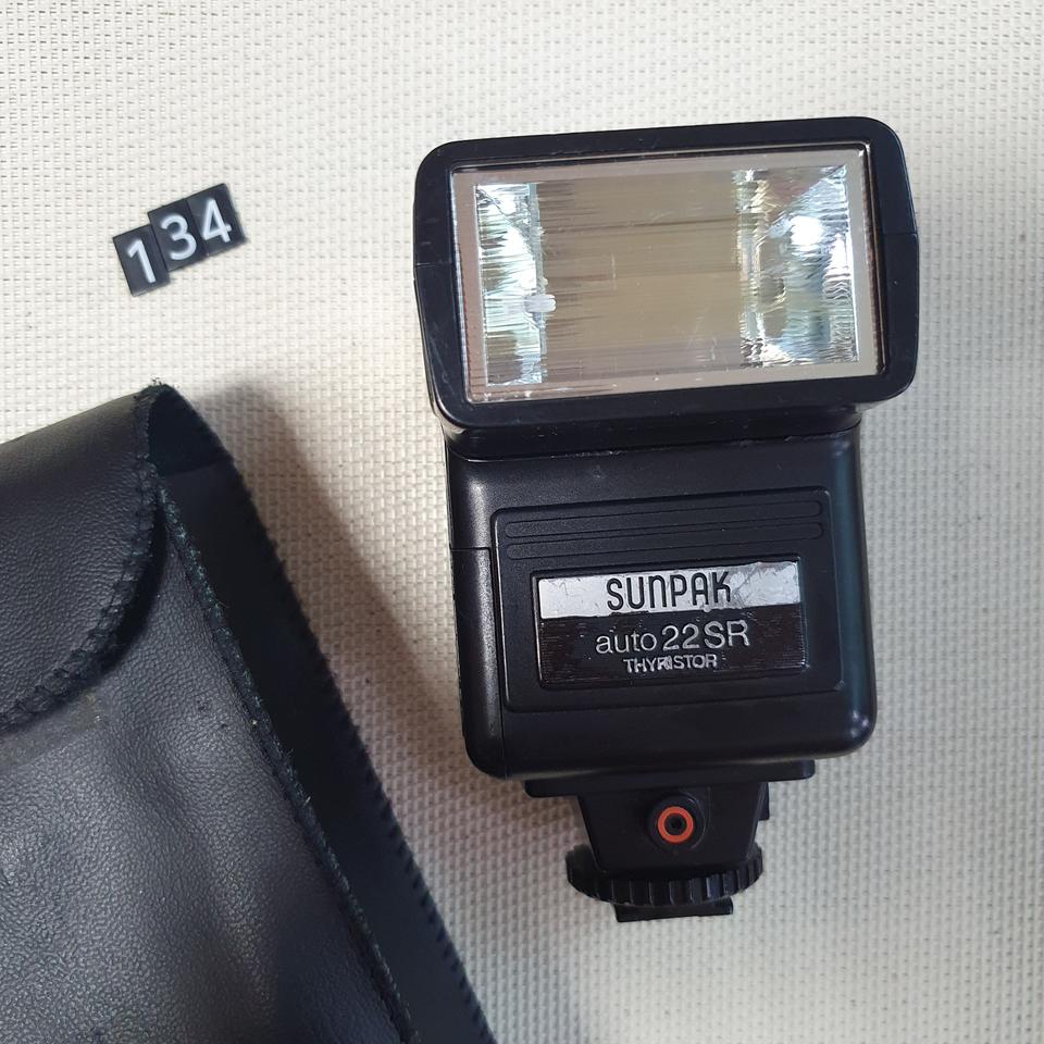 썬팍 sunpak 오토 22 SR 스트로브 플래시 파... | 세컨웨어(헬로마켓)