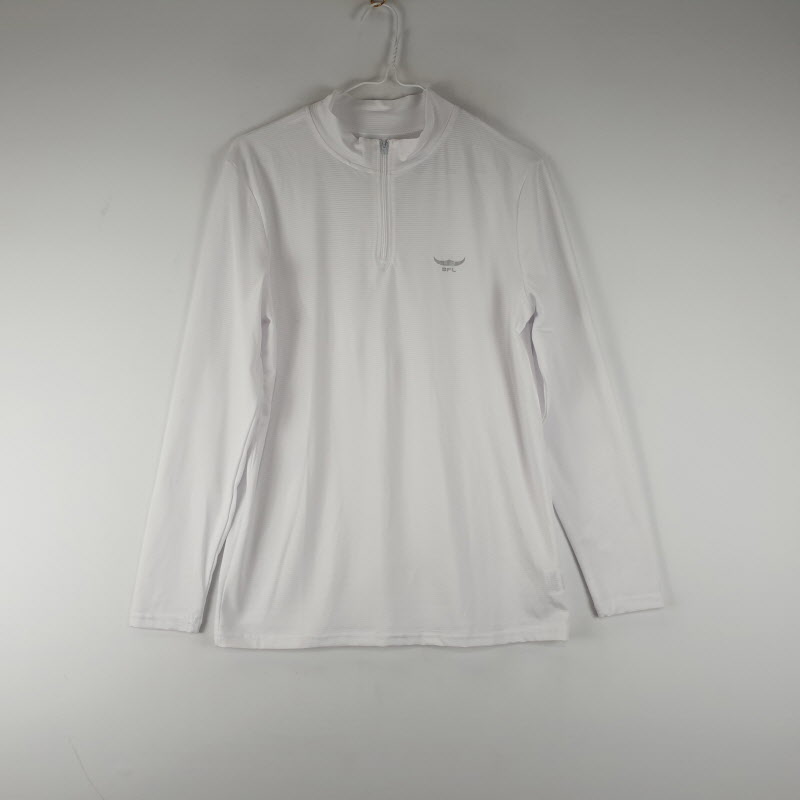 BFL 여95 아웃도어 화이트 긴팔 짚티 E0138 | 헬로마켓