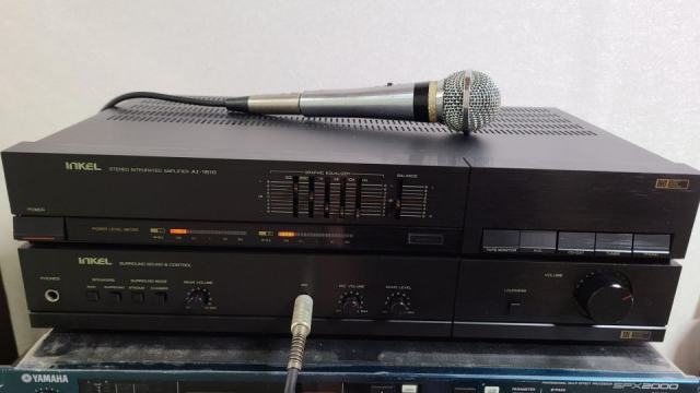 인켈 인티앰프 AI-1510 마이크사용 | 헬로마켓