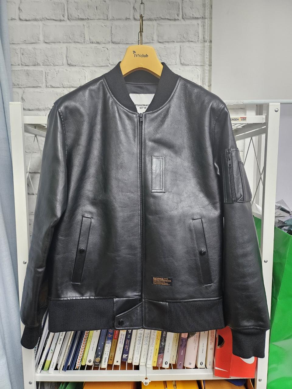 에스피오나지 남성 가죽자켓 MA-1 라이더자켓 95사... | 헬로마켓