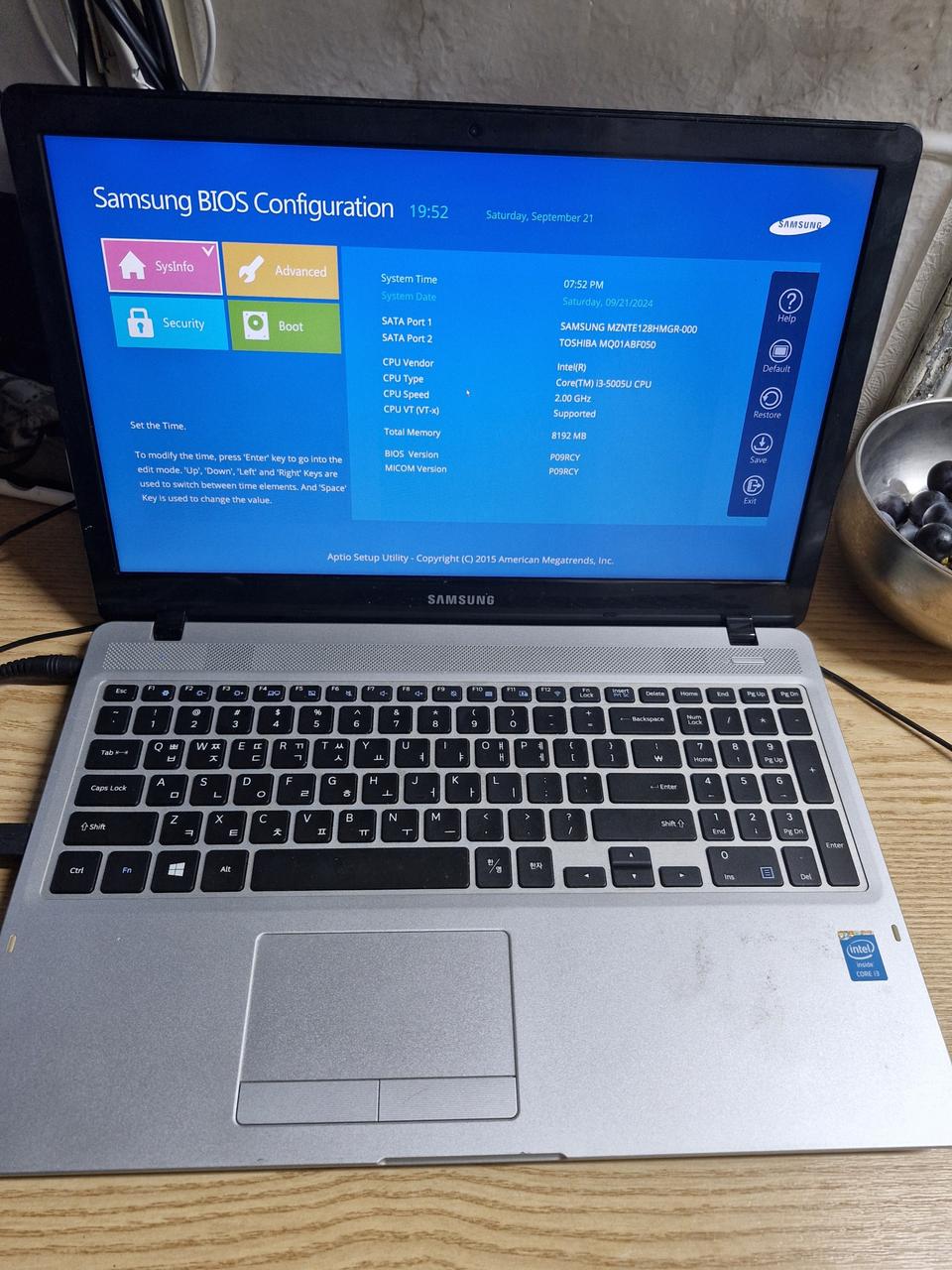 센스NT500R5K I3 5새대 노트북 | 헬로마켓