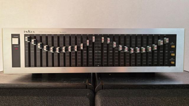 소리전자 - 인켈 빈티지 아나로그 인켈 EQ2500 타이머기기GD2400