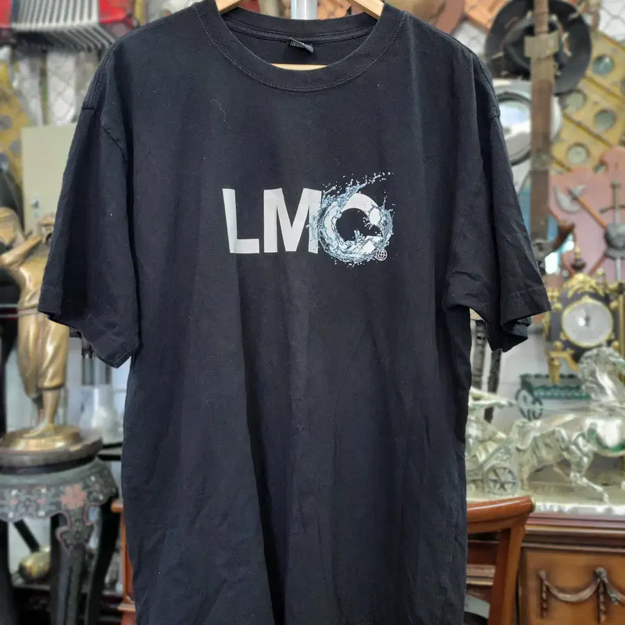 [LMC] 워터리 블랙 반팔 티셔츠 XL | 헬로마켓