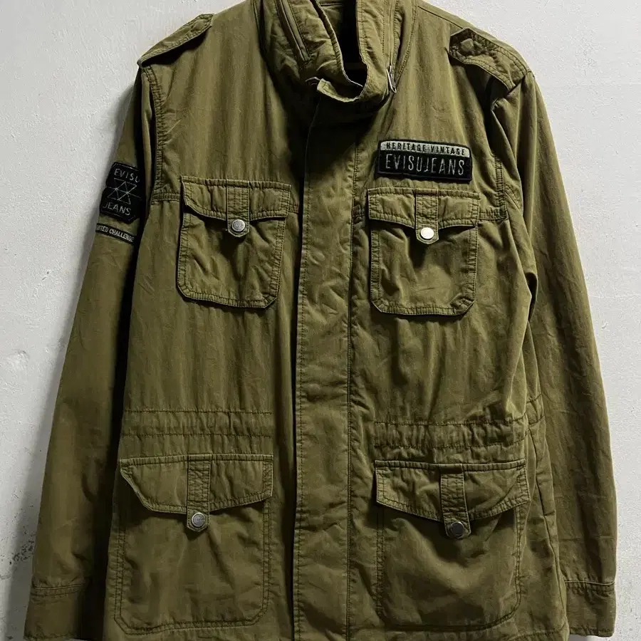 100-105 EVISU 에비수 M65 필드 야상 자... | 헬로마켓