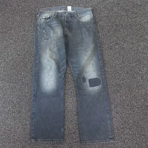 리바이스 501 흑청 데님 팬츠 36인치 | 헬로마켓