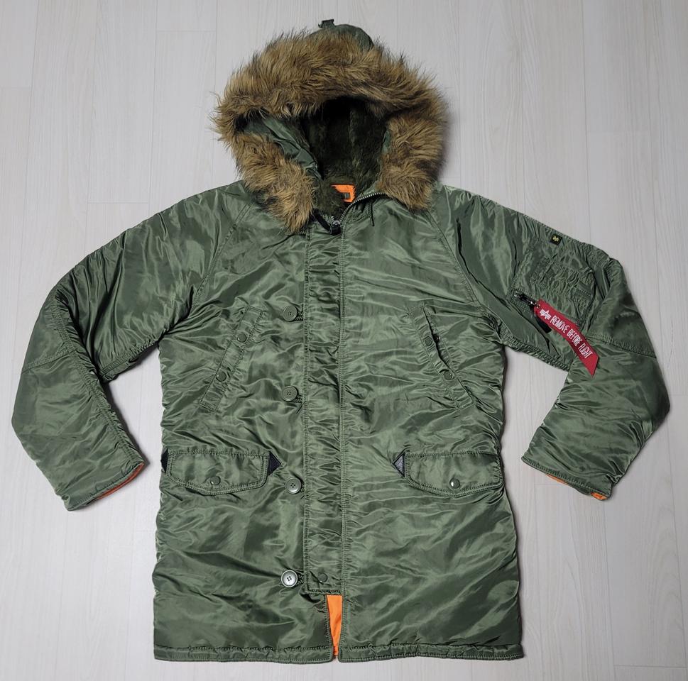 (L100-105)알파인더스트리 N-3B 야상 패딩 ... | 헬로마켓