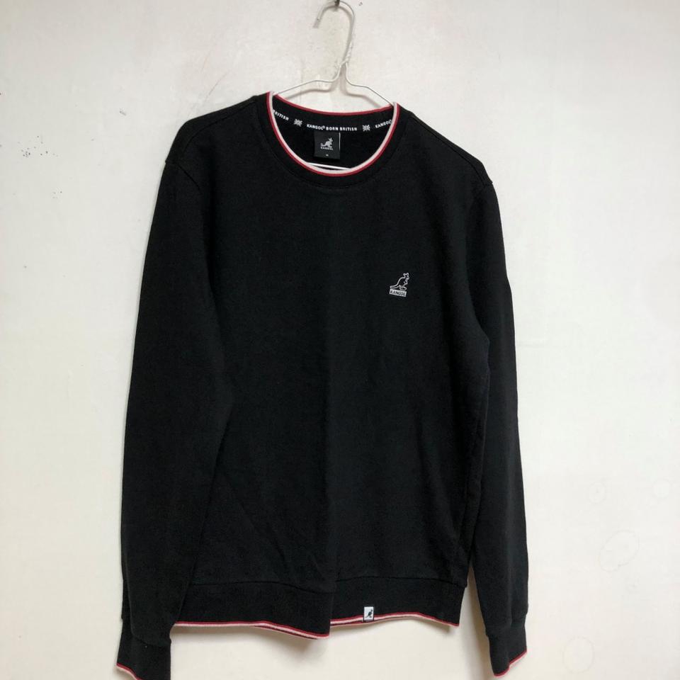 캉골 남성 블랙 봄가을 긴팔티 95M 상태좋음@9955 | 헬로마켓