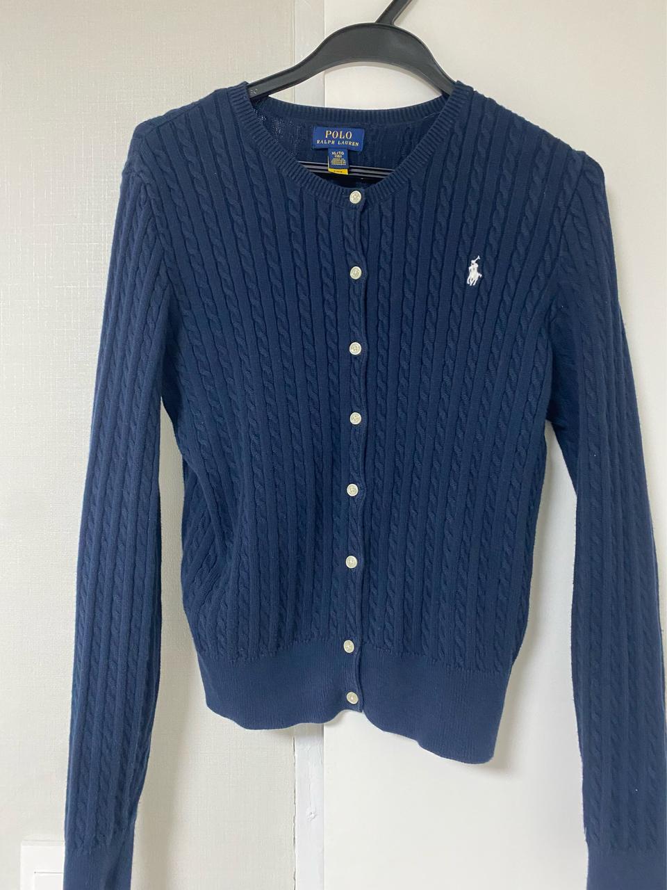 가격내림! 폴로걸즈 케이블가디건 XL 헌터네이비 | 헬로마켓