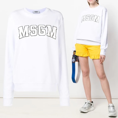 MSGM 맨투맨/여성S/칠팔구제 | 헬로마켓