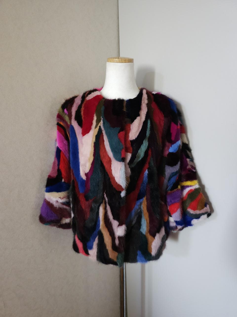 유로모피 8부소매 밍크자켓 | 헬로마켓