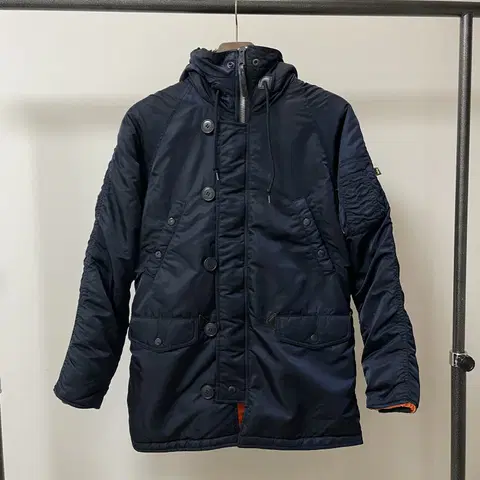 (XS) 알파 인더스트리 n3b 네이비 야상 자켓 | 헬로마켓