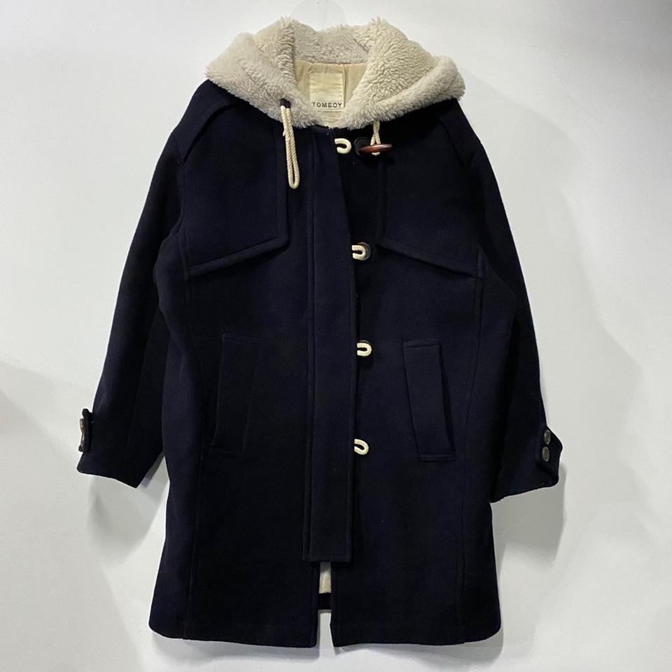 톰보이 쉐르파 후드 모직 코트 F 24112803 | 헬로마켓