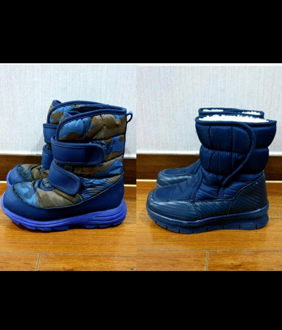 170 키즈 부츠 2개 아동 부츠 패딩 부츠 방한부츠... | 헬로마켓