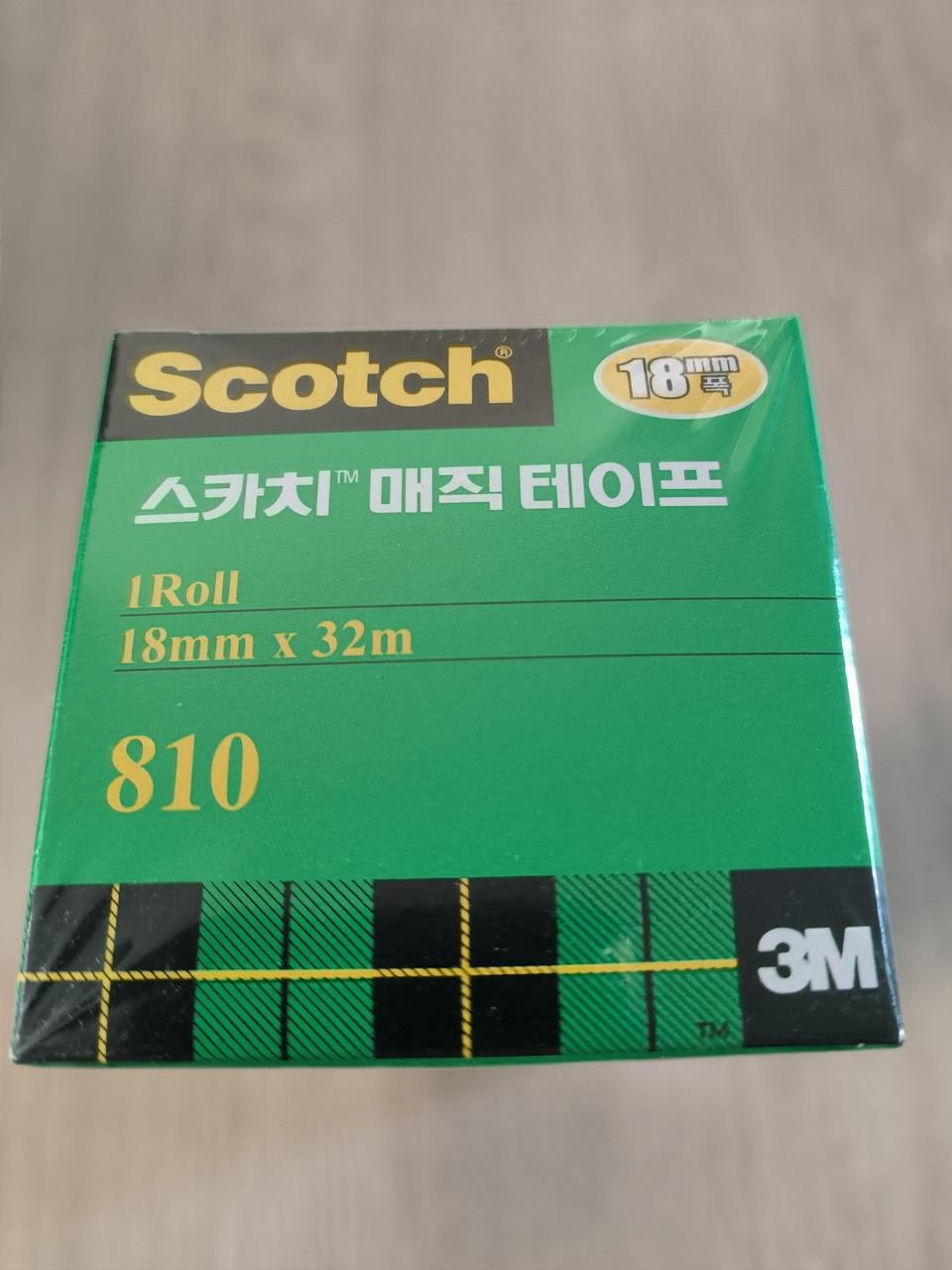 3M 사무용 810매직테이프 리필용 미개봉 새상품 | 헬로마켓