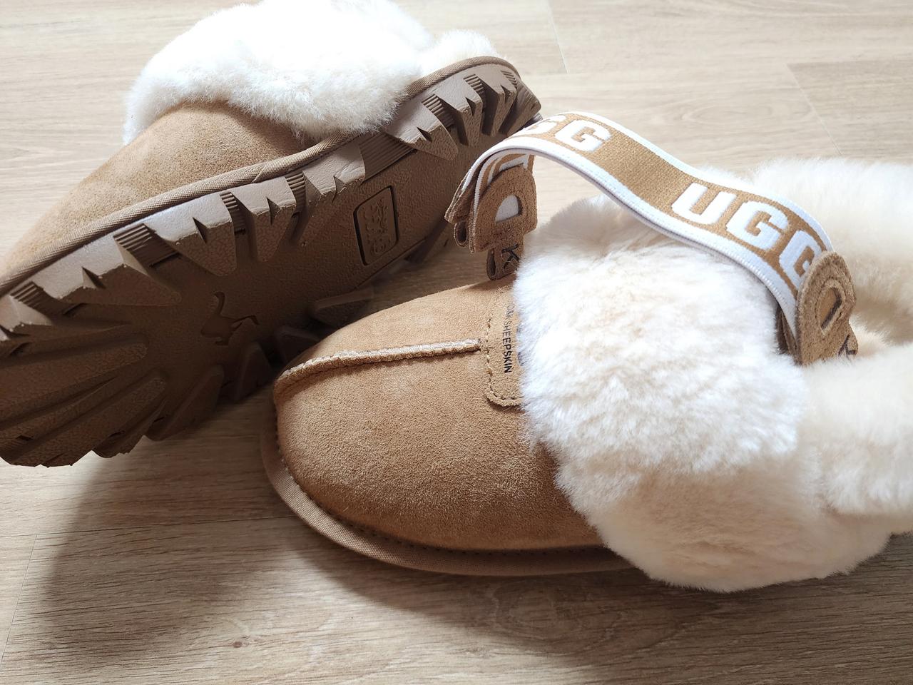 호주 어그 UGG 스트랩 퍼밴딩 탈부착 슬리퍼 체스트... | 헬로마켓