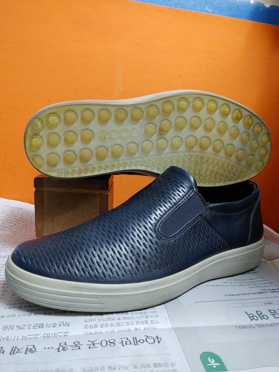 ecco에코 천연가죽 단화(EU39표기245추천사이즈... | 헬로마켓