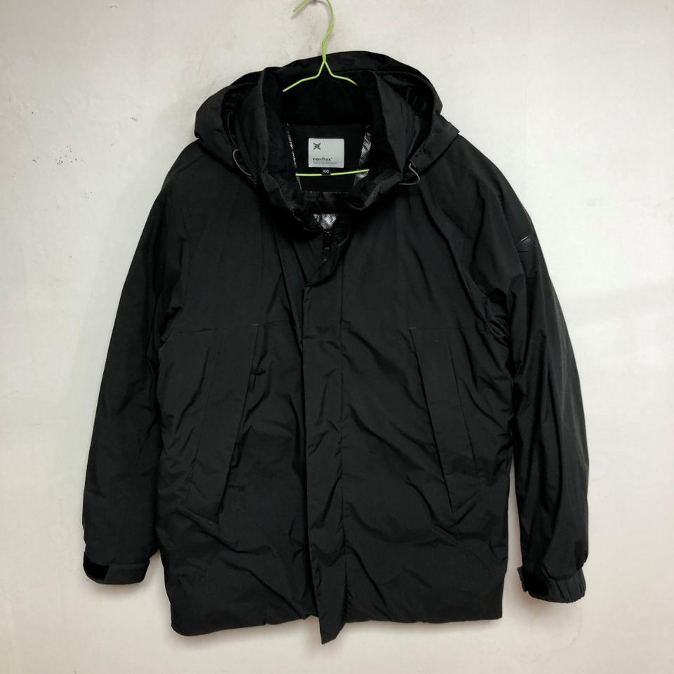 NEXFLEX 남성 블랙 구스 패딩 100L@9973 | 헬로마켓