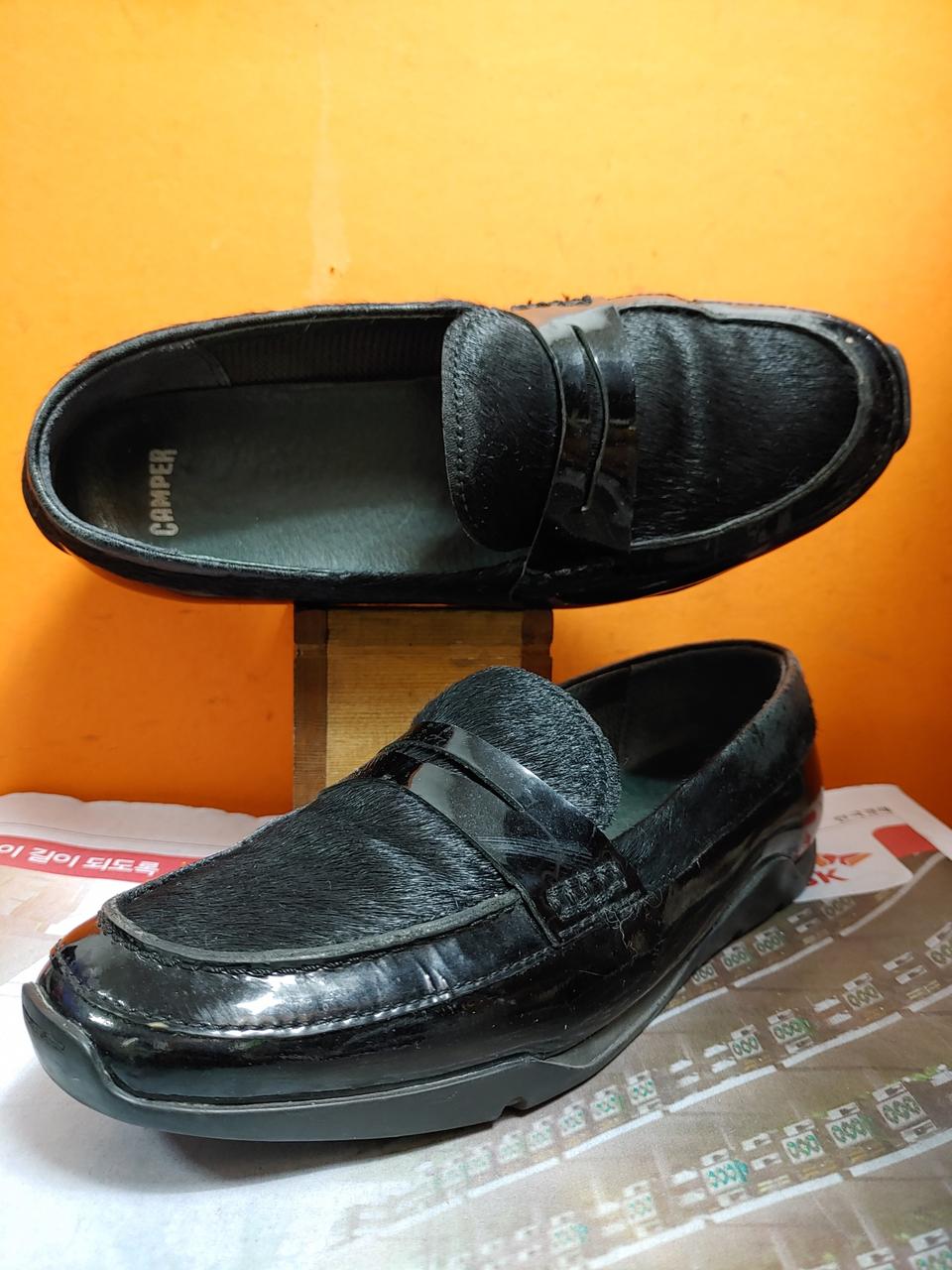 CAMPER 캠퍼 송치가죽 플랫슈즈(EU37추천235) | 헬로마켓