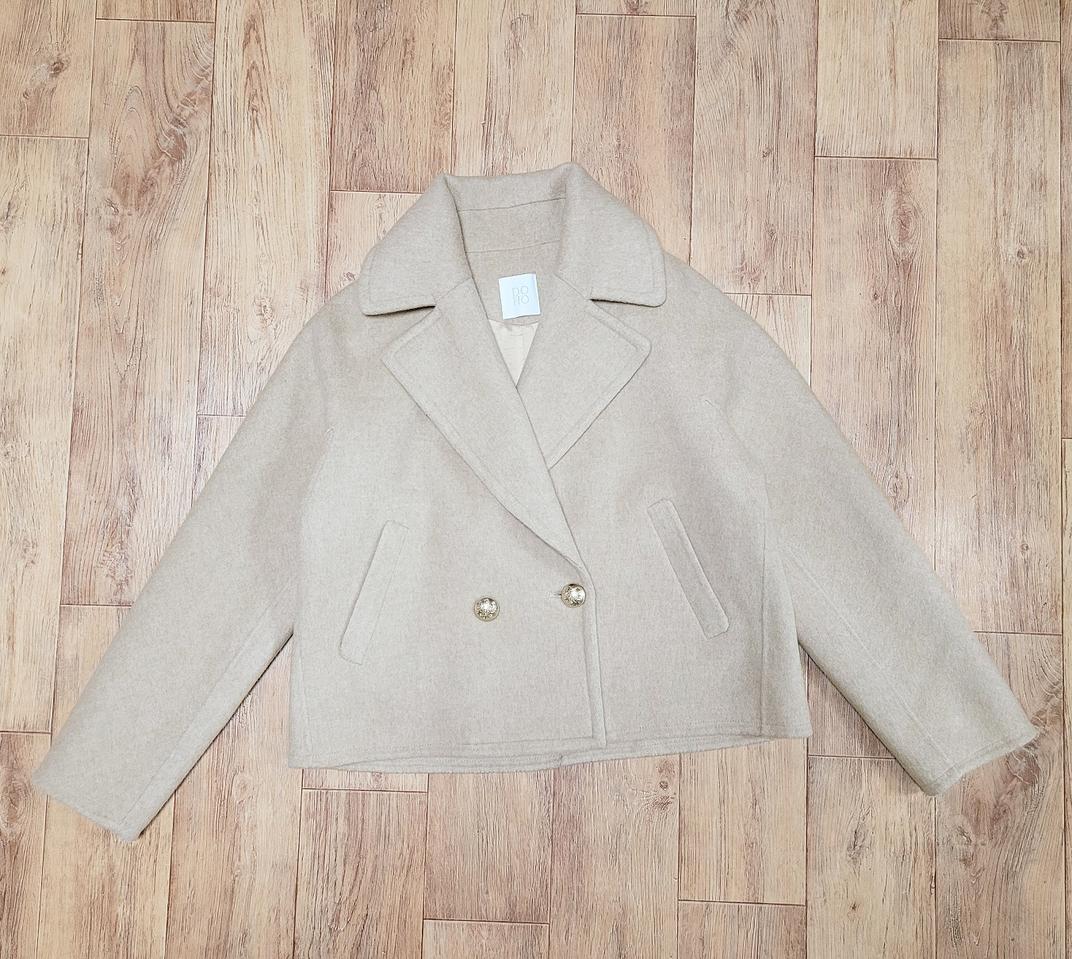 도호(DOHO) 캐시미어 블렌드 더블자켓 55-66 새상품 | 헬로마켓