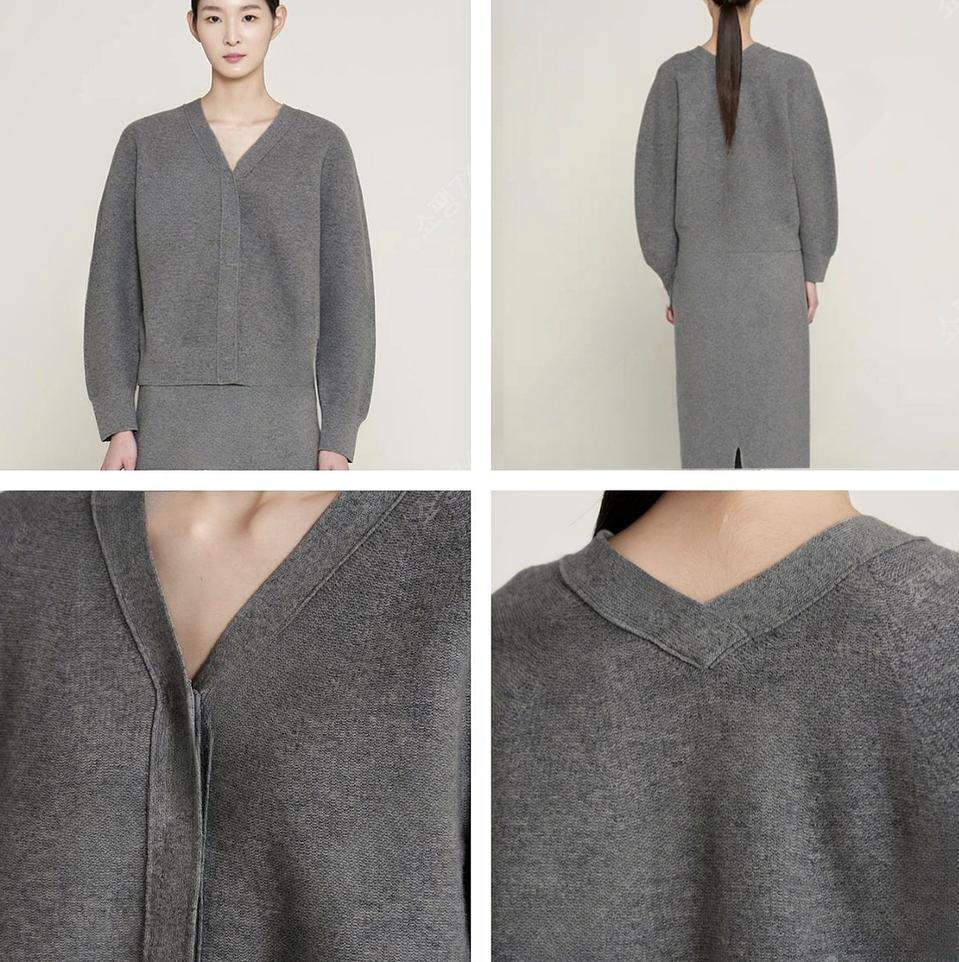 구호 21FW 캐시미어 100 투피스 SET | 헬로마켓