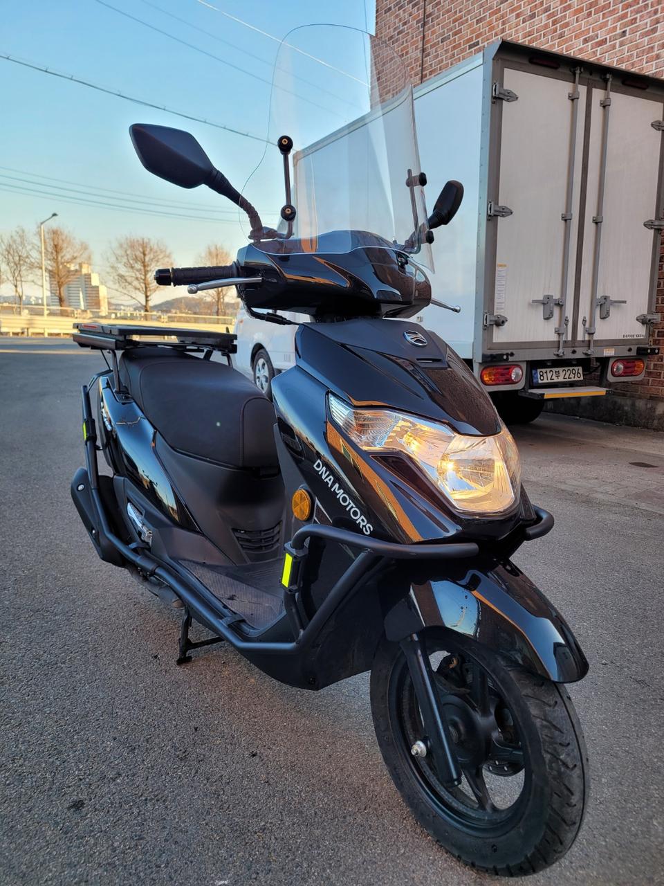 대림 VX125 25년 4천km 신차급컨디션 열선,짐... | 헬로마켓