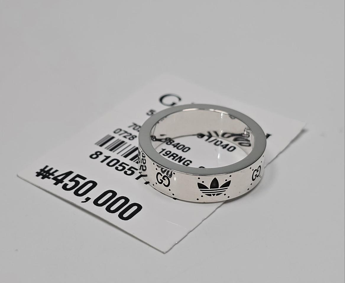구찌 x 아디다스 GG 로고 클래식 레터링 반지 ( ... | 헬로마켓