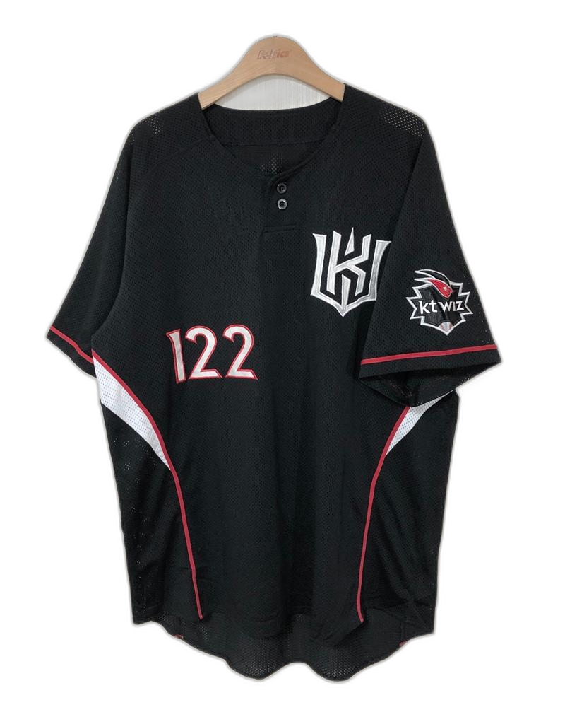 KBO KT위즈 선수실착 트레이닝유니폼/배팅져지 #122 | 헬로마켓