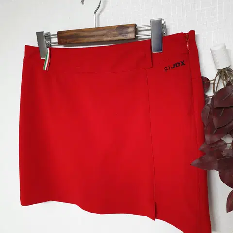 JDX 여성골프치마 27인치 66 신축성 레드 자수로고 | 헬로마켓