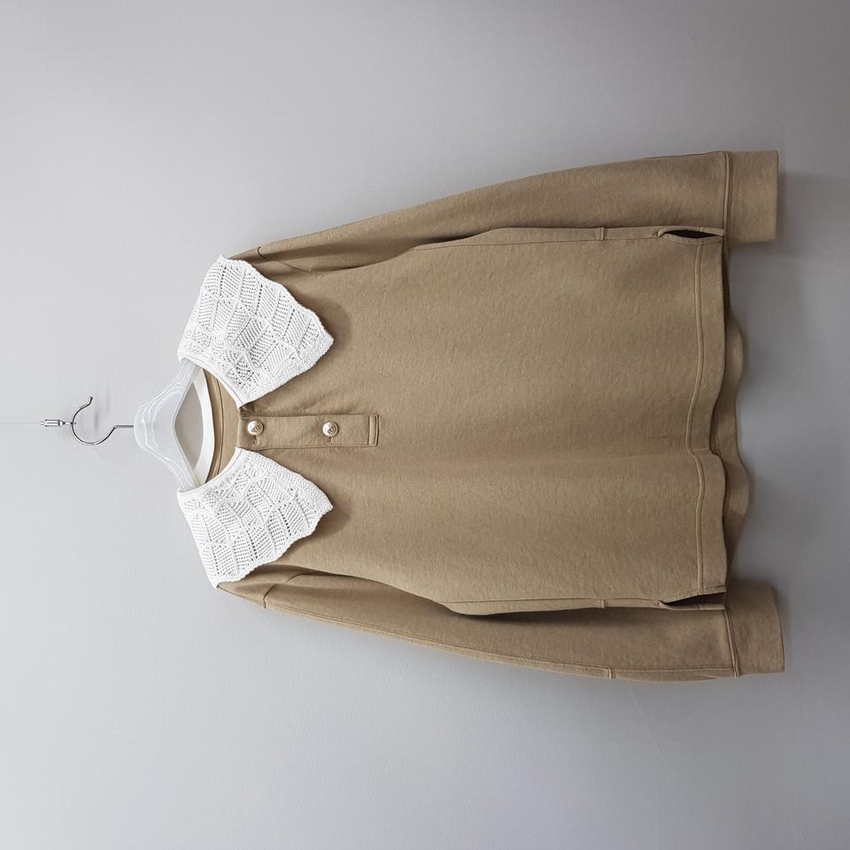 한섬 SJSJ 21FW 넥케이프 티블라우스 85F사이즈 | 헬로마켓