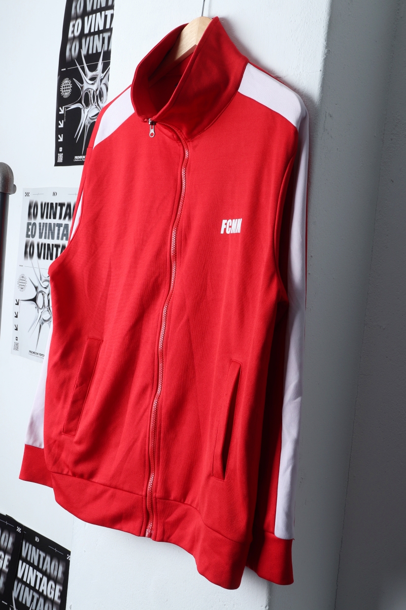 (XL) FCMM 집업 바람막이 점퍼자켓 레드 올드스... | 헬로마켓