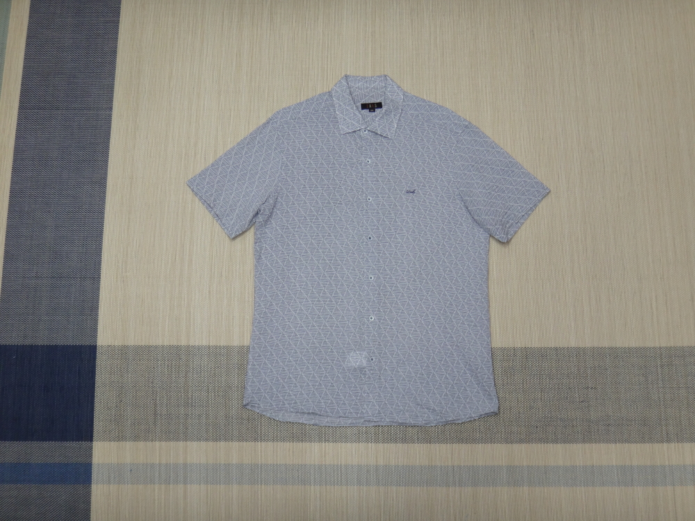 (105) 닥스 DAKS 남성 프린트 면 써커 반팔 남방 | 헬로마켓