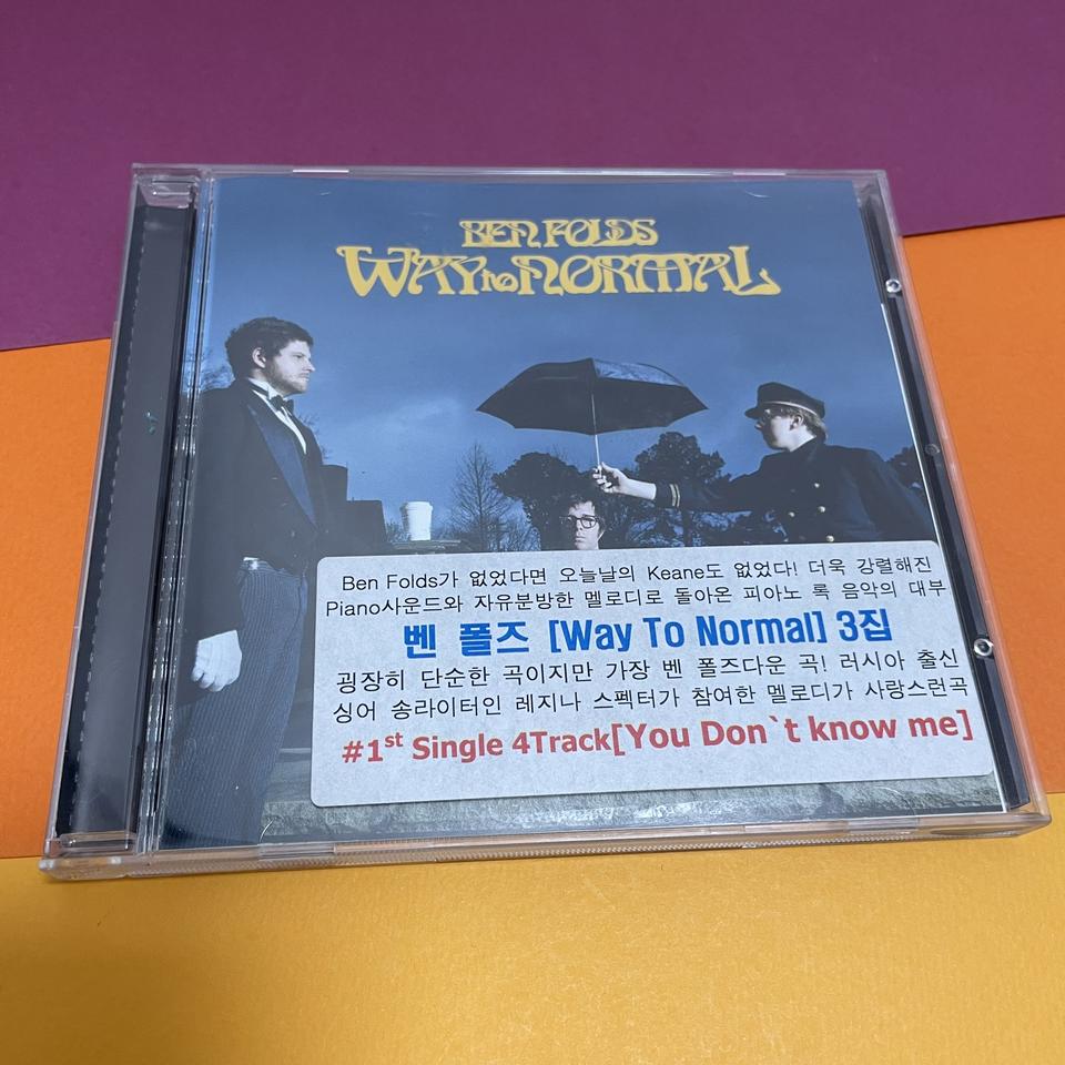 [중고음반/CD] 벤 폴즈 3집 Way To Normal | 헬로마켓
