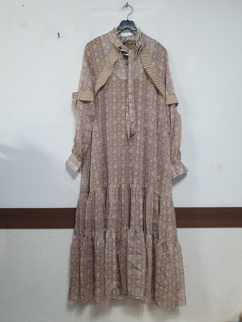 특가새)소매트임 쉬폰 롱~원피스.맥시.드레스 | 헬로마켓