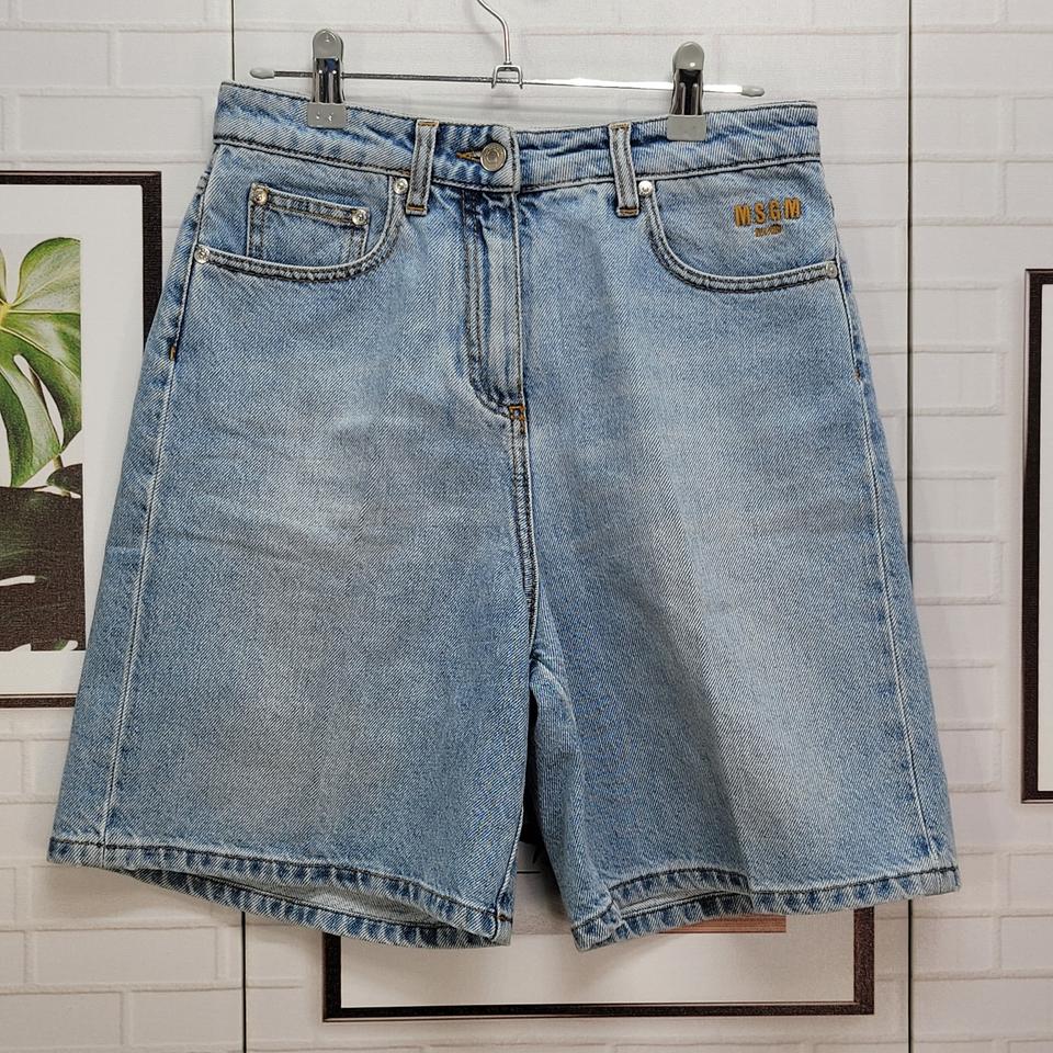 MSGM 엠에스지엠 데님 반바지 쇼츠 청바지 40 사이즈 | 헬로마켓