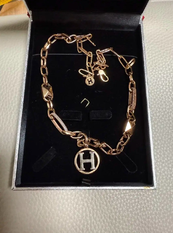 14k이니셜 클립목걸이 | 헬로마켓