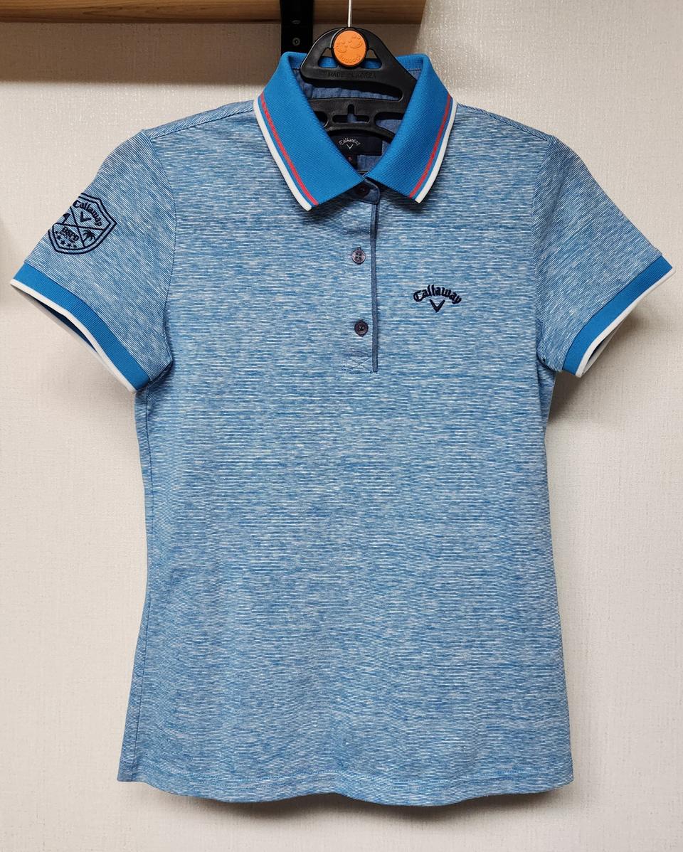 캘러웨이 골프웨어 여성 린넨 반팔 티셔츠 | 헬로마켓