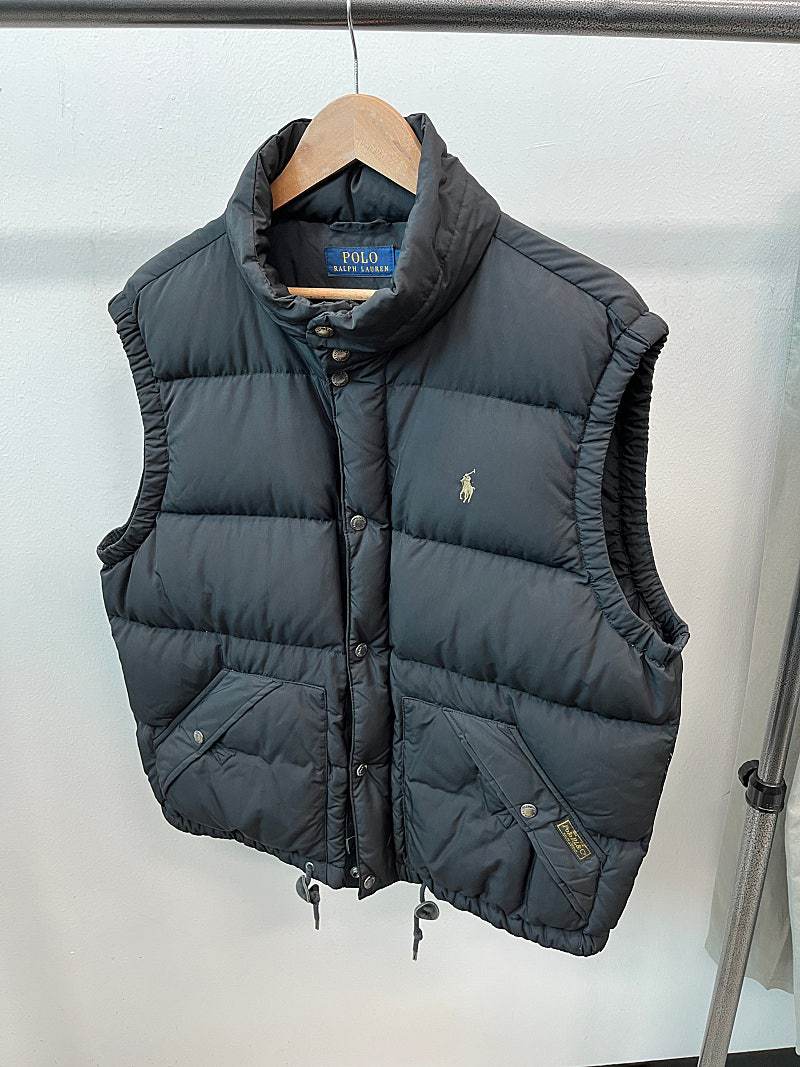 110) 폴로 다운 패딩조끼 | 헬로마켓