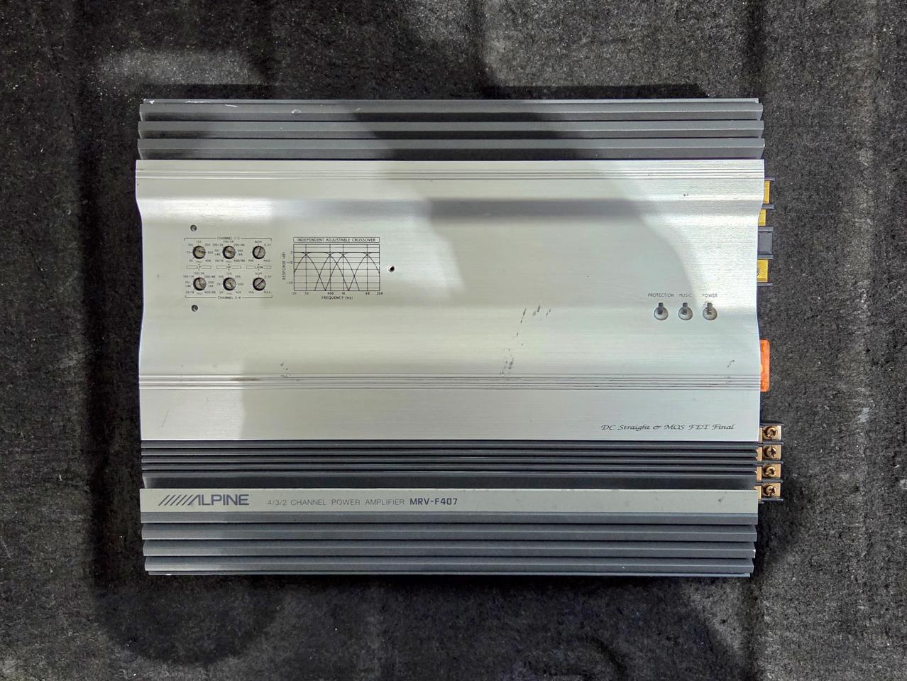 알파인 MRV-F407 차량용 4채널앰프 팝니다 | 헬로마켓